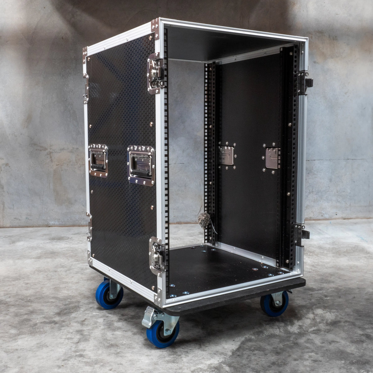 16RU Rack Case on Wheels | 19" Rack Cases | Titan AV Australia
