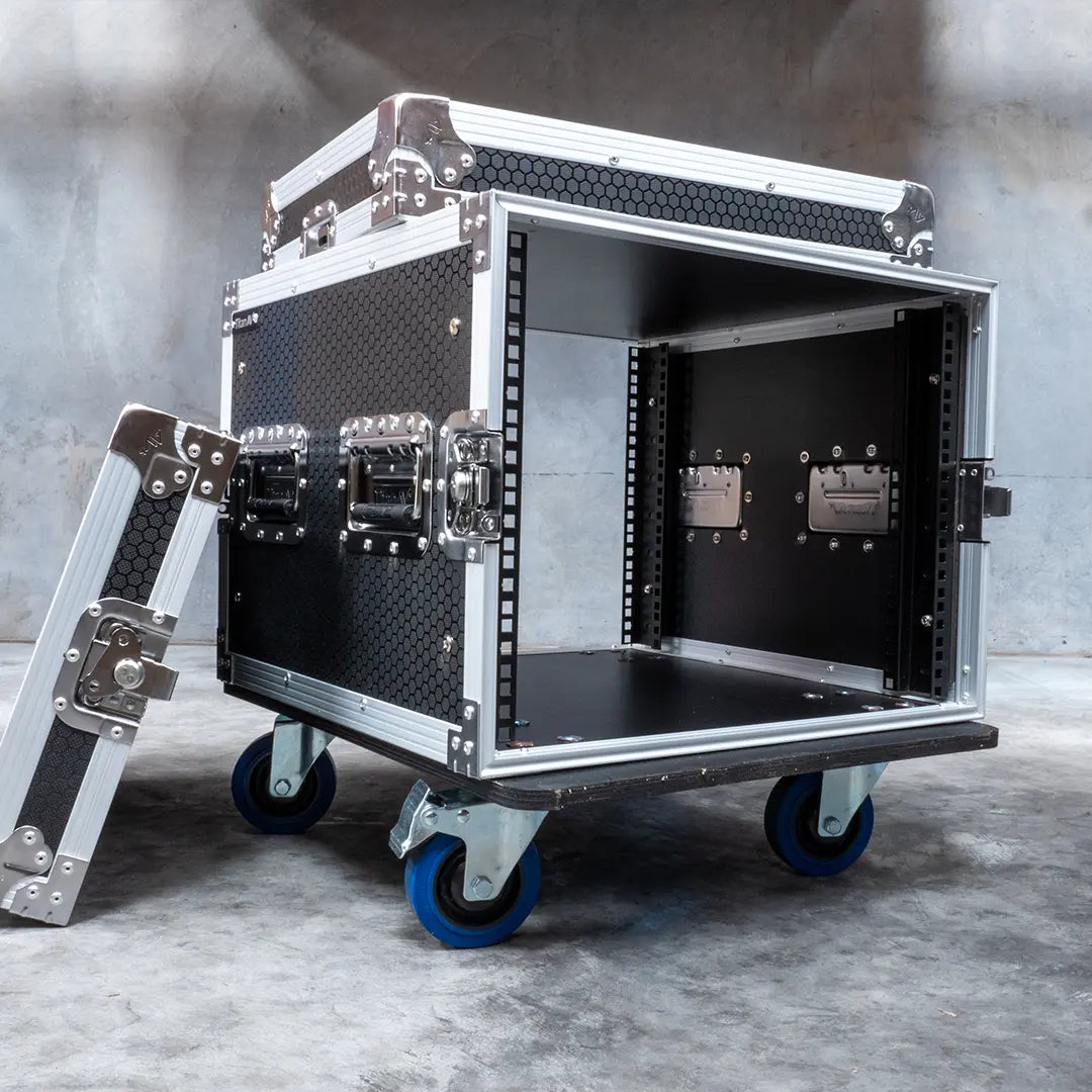 8RU Rack Case with Wheels | 19" Rack Cases | Titan AV Australia