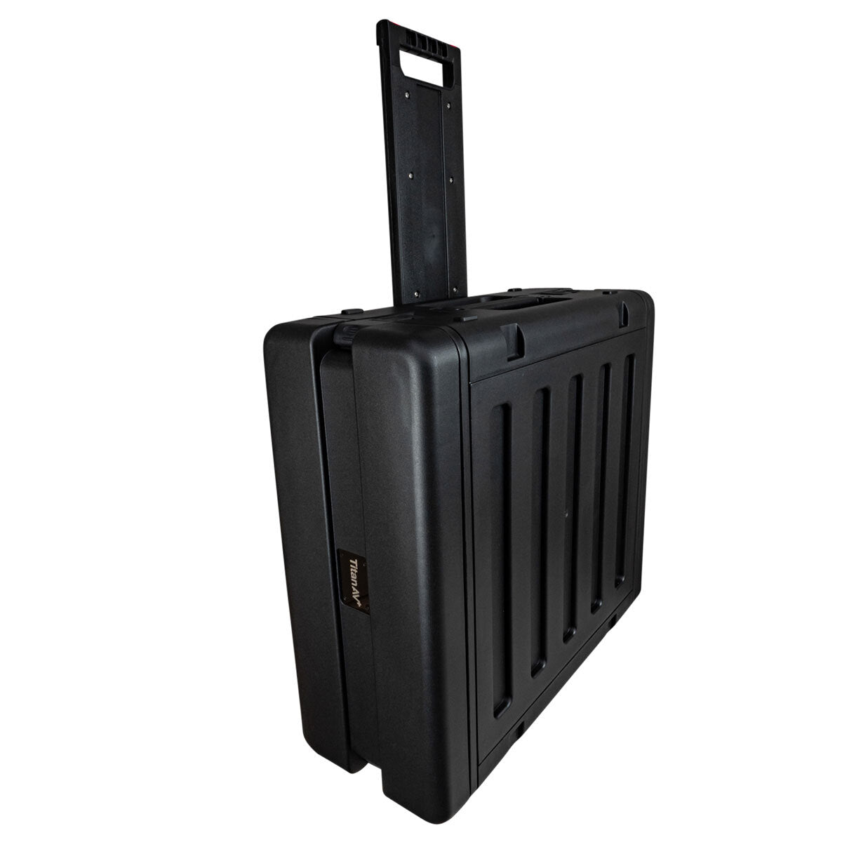 4U Rolling Rack Case | Strong Plastic Hard Case for 19" Rack Gear ...