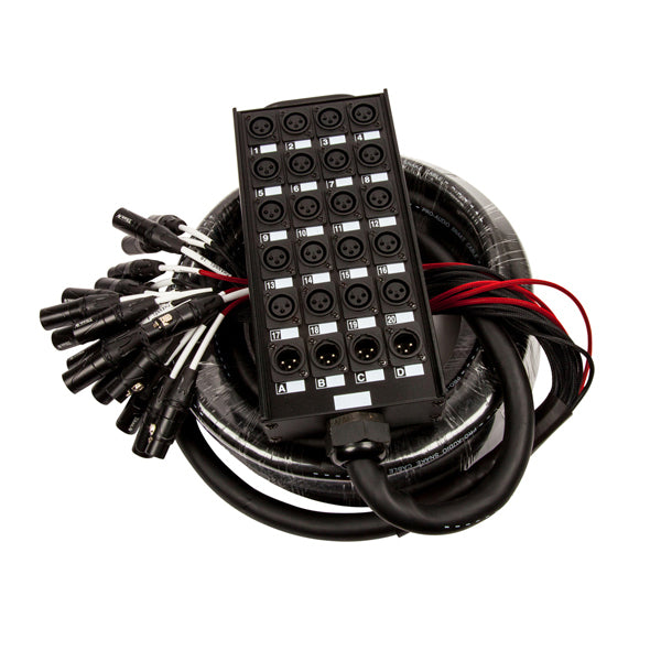 Titan AV 10m Stage Box 20 Send 4 Return