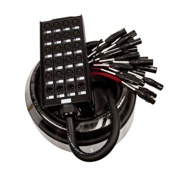 Titan AV 20m Stage Box 20 Send 4 Return