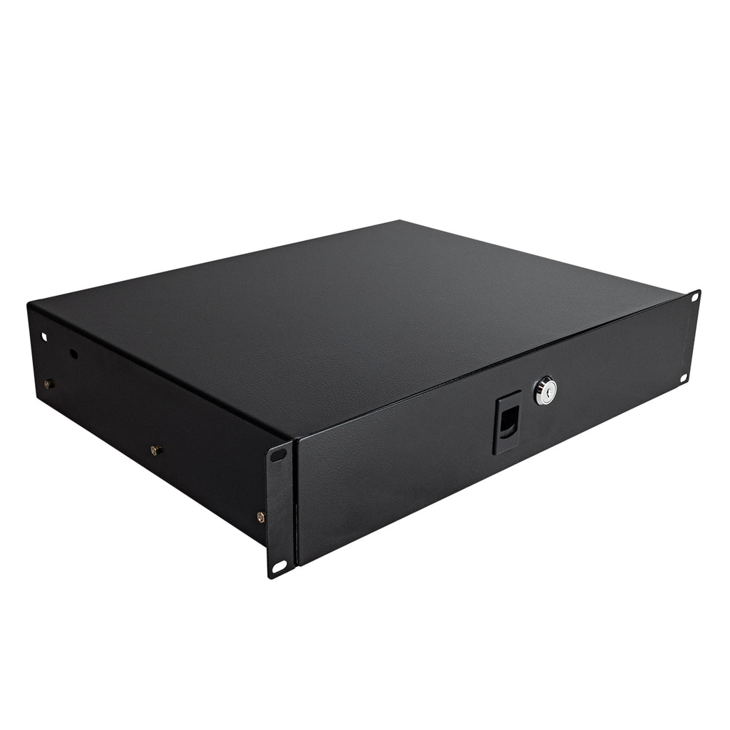 2U Rack Drawer | 350mm Deep | Secure Rack Storage | Titan AV
