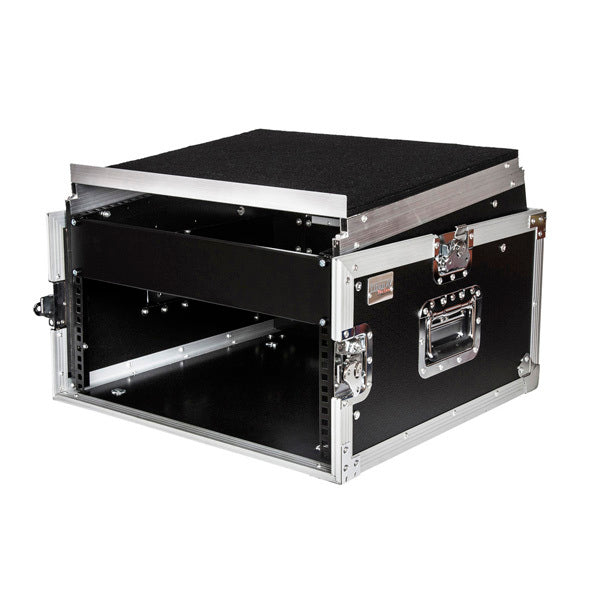 Titan AV 19" Mixer Rack Road Case with Sliding Shelf - Secure ...