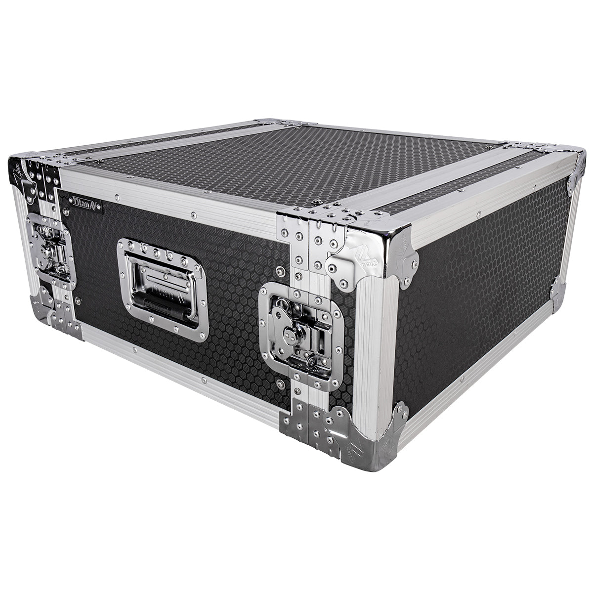 3RU Shock Mount Rack Case | Heavy-Duty Protection for 19" Gear – Titan AV