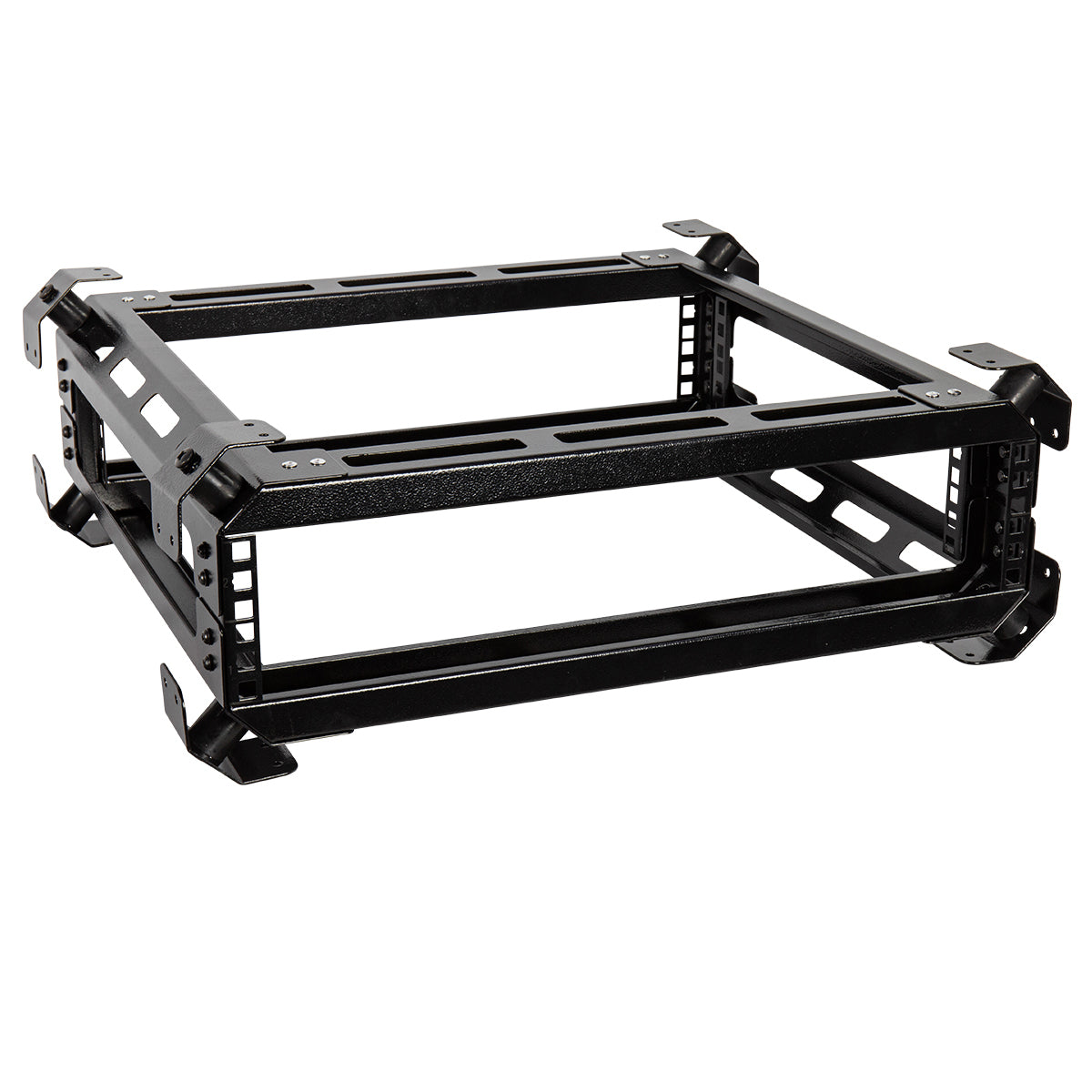 2RU Shock Mount Rack | 450mm Deep | Rack Mount Equipment – Titan AV