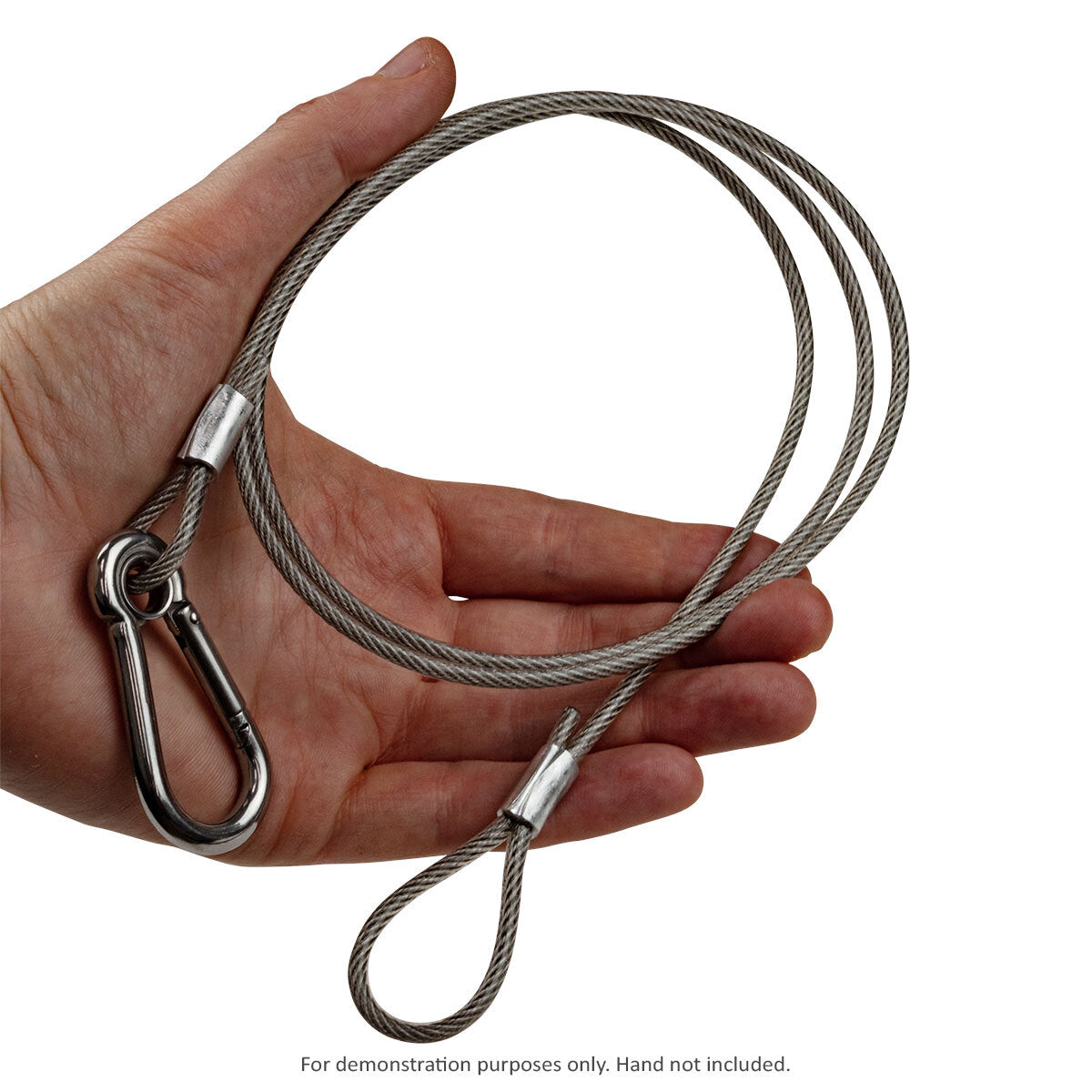 100cm Stage Lighting Safety Cables | Fail Safe Rigging | Titan AV