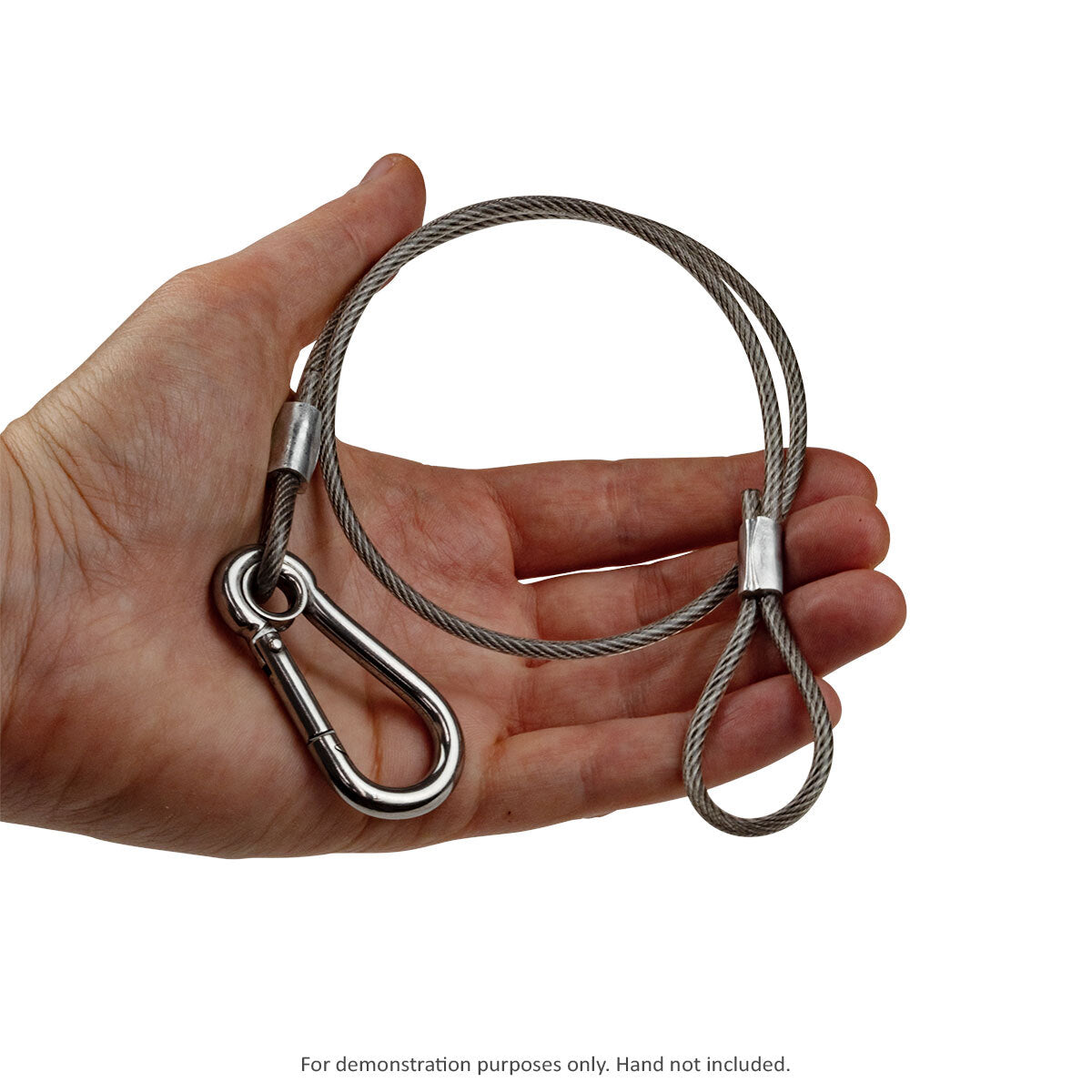 50cm Stage Light Safety Cable | Fail Safe Rigging | Titan AV Truss