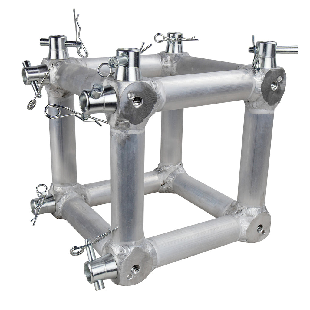 200mm Box Truss Cube Corner by Titan AV | Versatile for Truss Structures